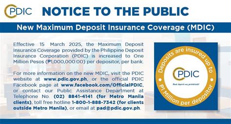 Pdic Is Philippine Deposit Insurance Corporation Pdic