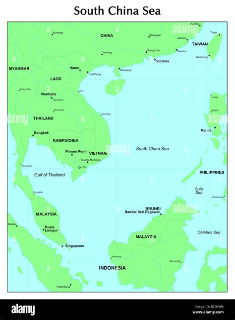 South Seas Map