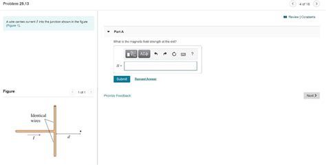 Solved Problem 29 13 II Review Constants A Wire Chegg Com