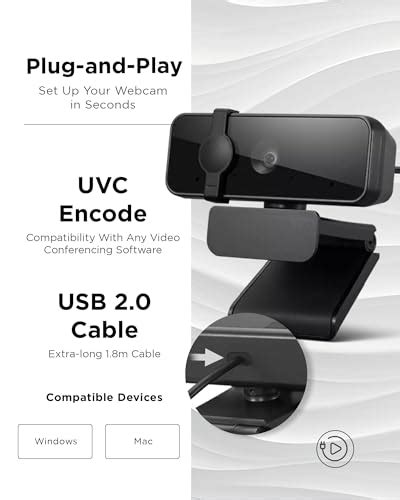 Lenovo Full Hd Webcam Dual Microphone