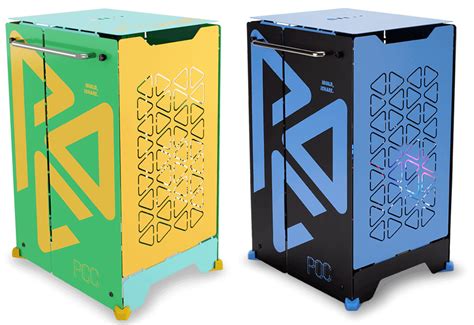 Inwin Launches Its Foldable Poc Mini Itx Tower The Latest Ibuildishare Series Case You Can
