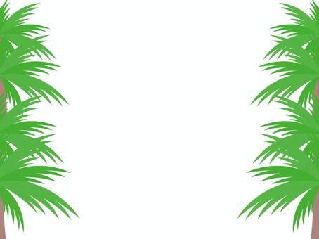 Palm Tree Border Clipart