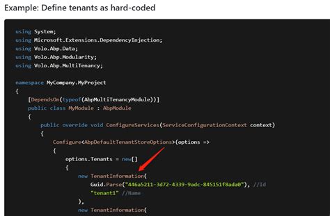 Multi Tenant Documents Are Outdated · Issue 3692 · Abpframeworkabp