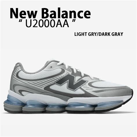 【楽天市場】new Balance ニューバランス スニーカー U2000 U2000aa White Gray Abzorb シューズ アブゾーブ Newbalance2000 ランニング
