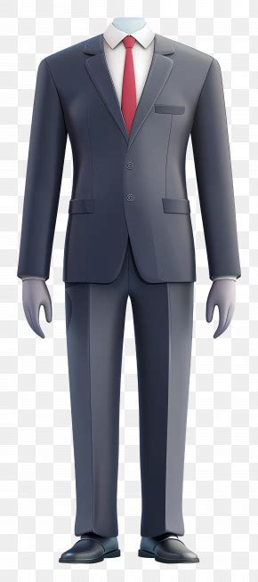 Formal Suit Elegant Black Formal Suit With Tie Png