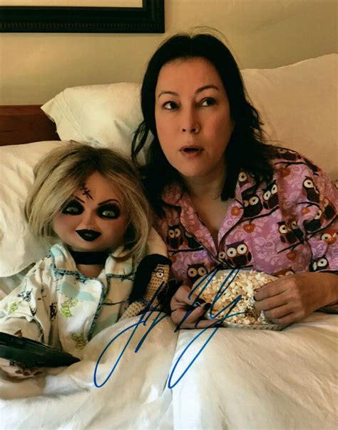 Jennifer Tilly Bride Of Chucky Signed 8x10 Photo Actress Autographed W