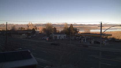 Webcam Lee Vining Mono County California Usa View Of The Lake