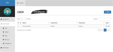 aplikasi spk double exponential smooth sistemphp