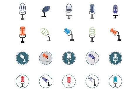 Microphone Symbol Design Icon Vector Graphic By Setiyowibowo10 · Creative Fabrica