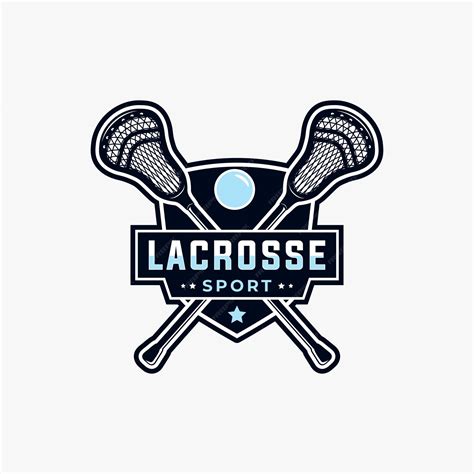 Premium Vector Lacrosse Team Logo Template Sport Vector Graphic
