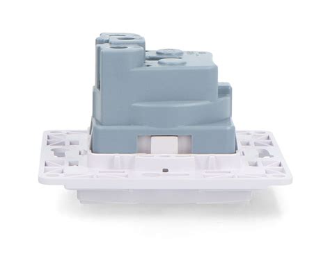 Shelly Wall Socket Wall Socket For Smart Relays White Botland Robotic Shop
