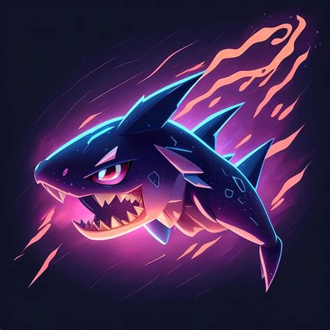 Premium Ai Image Silhouette Design Monsterinspired Pokemon On A