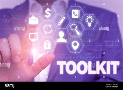 Handwriting Text Writing Toolkit Conceptual Photo Set Of Tools Kept In