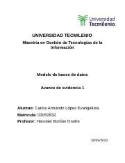 Portada Maestría Docx Universidad Tecmilenio Maestría En Gestión De