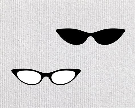 Glasses Svg Spectacles Eyeglasses Sunglasses Svg Cut File Glasses