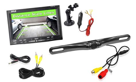 Pyle Backup Rearview Camera And Monitor System Groupon