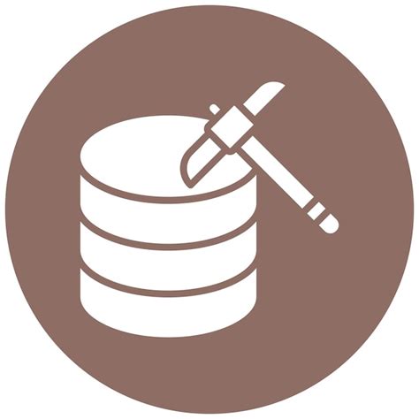 Premium Vector Data Mining Vector Illustration Style