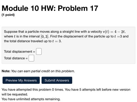 Solved Module 10 ﻿hw Problem 171 ﻿pointsuppose That A