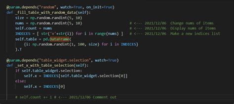 Panel Table Doesnt Update Panel Holoviz Discourse