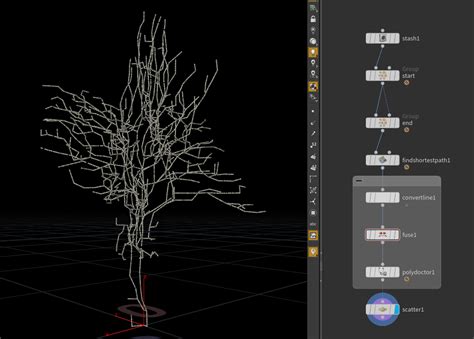 Missing Primitives From Find Shortest Path General Houdini Questions