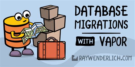 database migrations with vapor kodeco