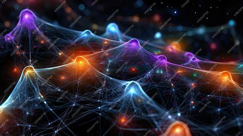 Premium Ai Image Interconnected Qubits Forming A Quantum Entanglement Web