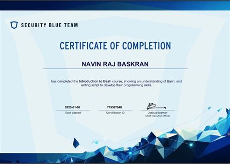 Navin Raj Baskran On Linkedin Completed Introduction To Bash Course