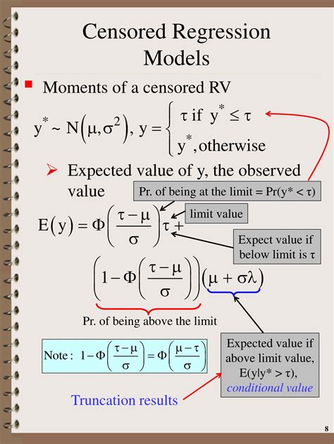 ppt censored regression models powerpoint presentation free download