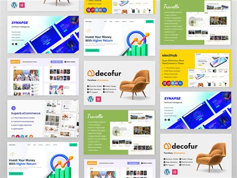 Craft Tomorrows Sites With The Trendiest Web Design Elements 7 Newest Website Templates