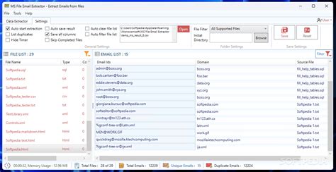 MS File Email Extractor Download Softpedia