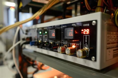 Advanced Digital Temperature Control System Premium Ai Generated Image