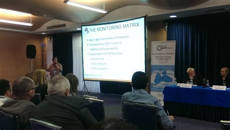 The Monitoring Matrix Presented To The Black Sea Region Csos Bcsdn