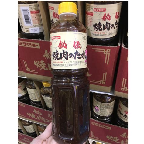 Daisho秘傳日式燒肉醬115公斤x1瓶 蝦皮購物
