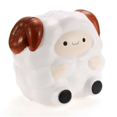 Squishy Jumbo Sheep 13cm Slow Rising With Packaging Collection T De