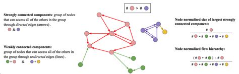 The Largest Strongly Connected Component And The Weakly Connected