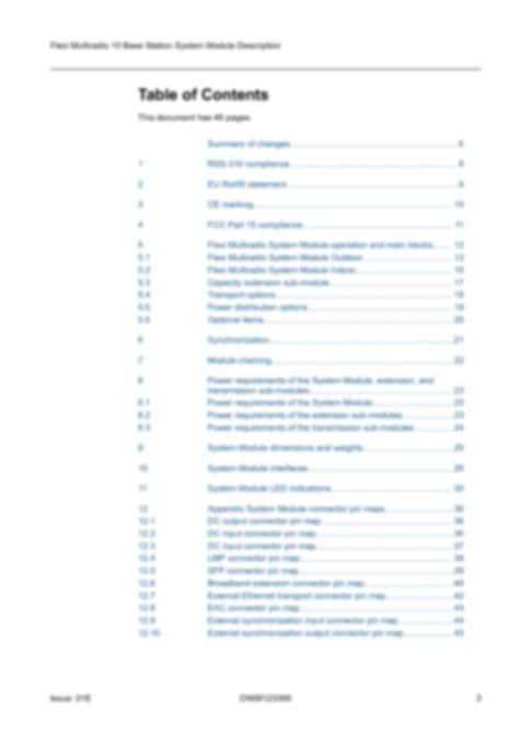 SOLUTION Flexi Multiradio Base Station System Module Description Ru Studypool