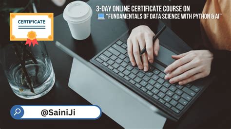 Course On Fundamentals Of Data Science With Python And Ai