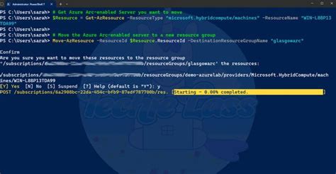 Move An Azure Arc Enabled Server To A Different Resource Group