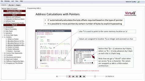 Programming With C Pointer Address Calculation Youtube