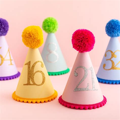 Birthday Hats For A Girl Etsy