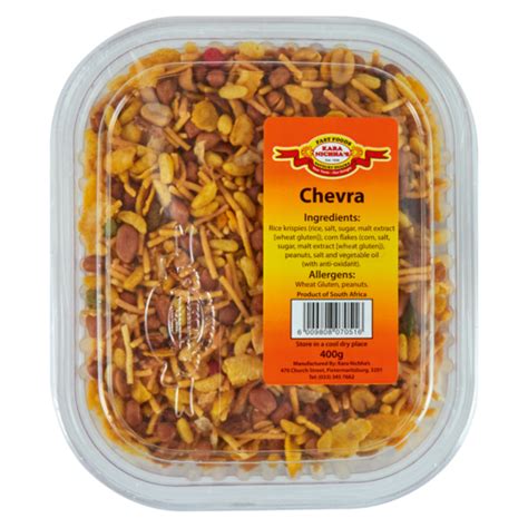 Kara Nichhas Chevra Snack 400g Dried Snacks Biltong Dried Fruit
