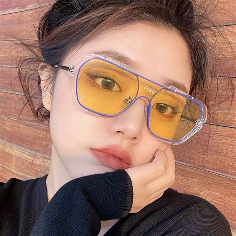 Vintage Unique Sunglasses Fashion Big Frame Optical Eyewear Fashion