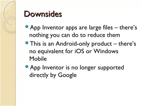 Synapseindia Android Apps With App Inventor Ppt