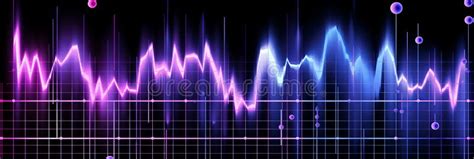 Colorful Sound Wave Visualization With Bright Pink And Blue Tones Reflecting Audio Frequencies