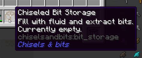 The Chisel Bit Storage Is Very Broken When Used With Block Bits · Issue 686 · Chiselsandbits