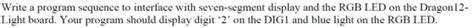 use hcs12 assembly language only write a program sequence to interface