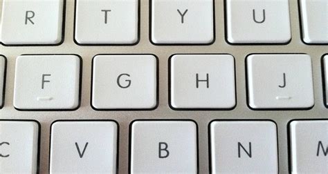 Why Are Bumps There On The F And J Keyboard Keys