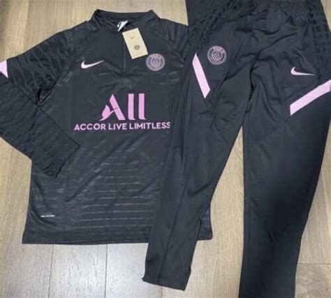 Psg Tracksuit Black And Pink Rpsgesports