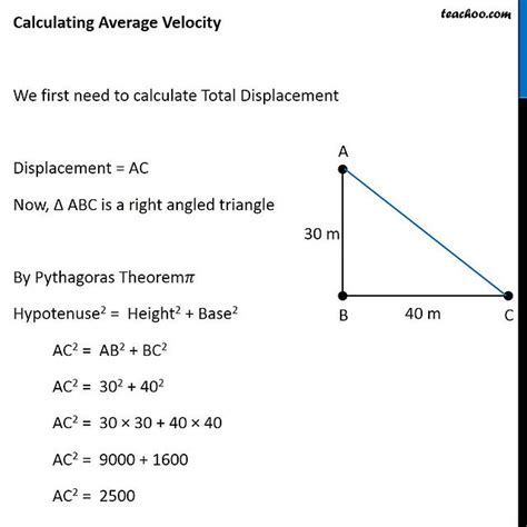How To Find Average Velocity With Examples Teachoo Concepts