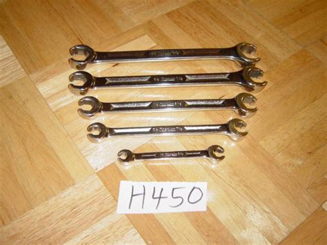 Buy Snap On Tools 5 Piece Sae Flare Nut Line Wrench Set 1 4 Through
